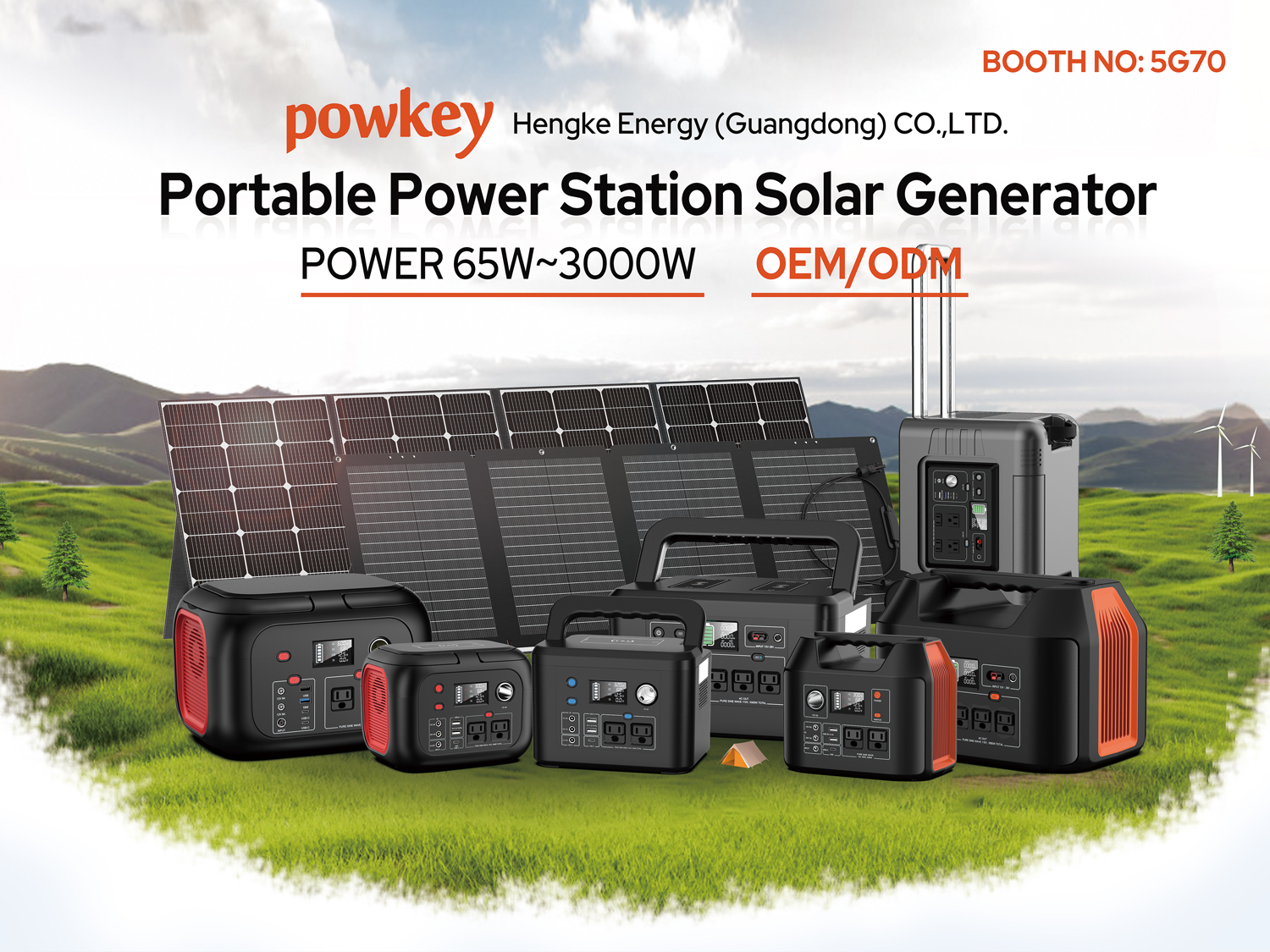 Hong Kong Global Sources Electronics Fair – Powkey Solar Portable Power ...